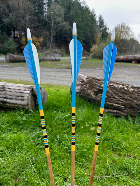 (SALES ITEM) FANCY ARROWS 11/32 50-55# (3 PACK) (FA2) - Rose City Archery